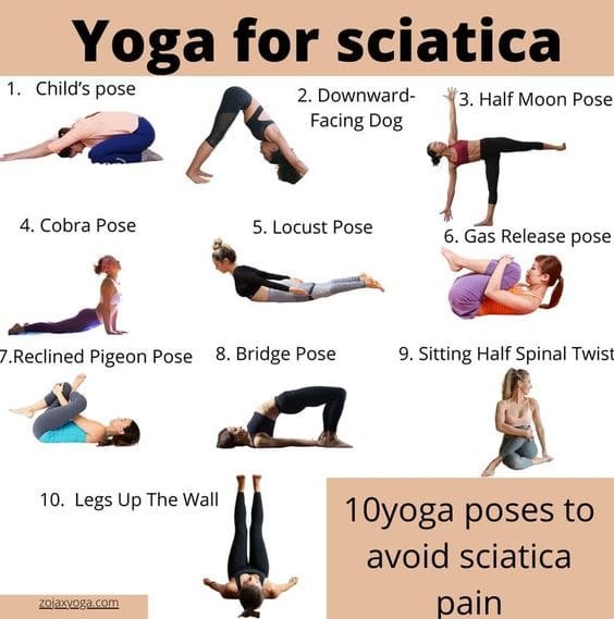 Yoga And Sciatica: Safe Poses To Avoid Further Pain | Yoga Mind Body